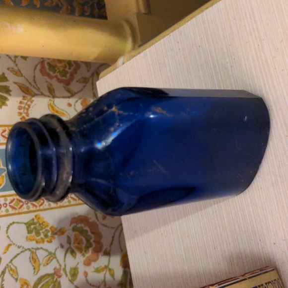 Accents | Vintage Milk Of Magnesia Blue Bottle | Poshmark